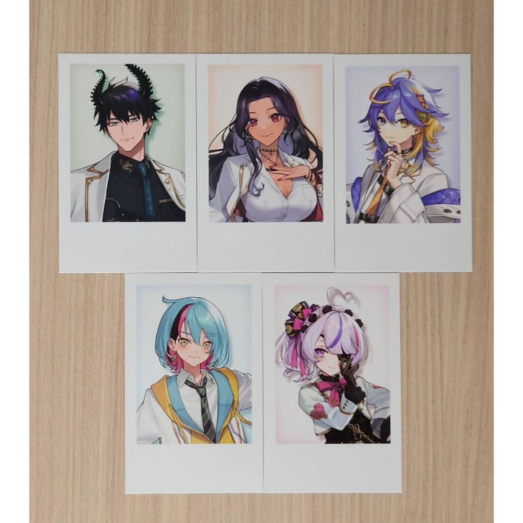 彩虹社 EN ILUNA 出道 拍立得 Kyo Maria Aster Aia Ren Scarle Nijisanji | 蝦皮購物