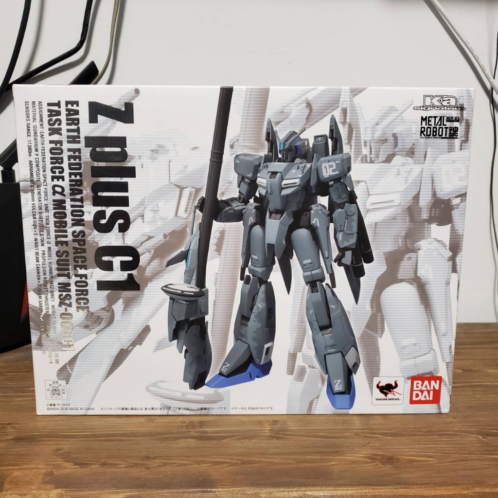現貨 全新 METAL ROBOT 魂 MR魂 Ka. Z plus C1 合金(Z鋼彈 MS 迷彩) | 蝦皮購物