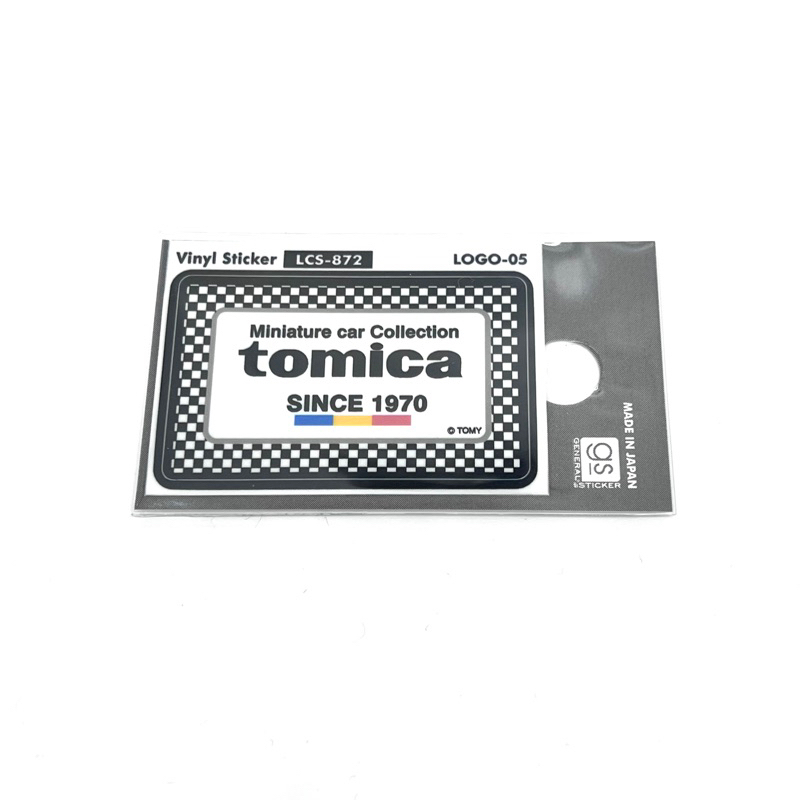 補貨到！日本製 正版 TOMICA 抗UV 防水 Logo貼紙 行李箱貼紙/安全帽貼紙/筆電貼紙/滑板貼紙 | 蝦皮購物