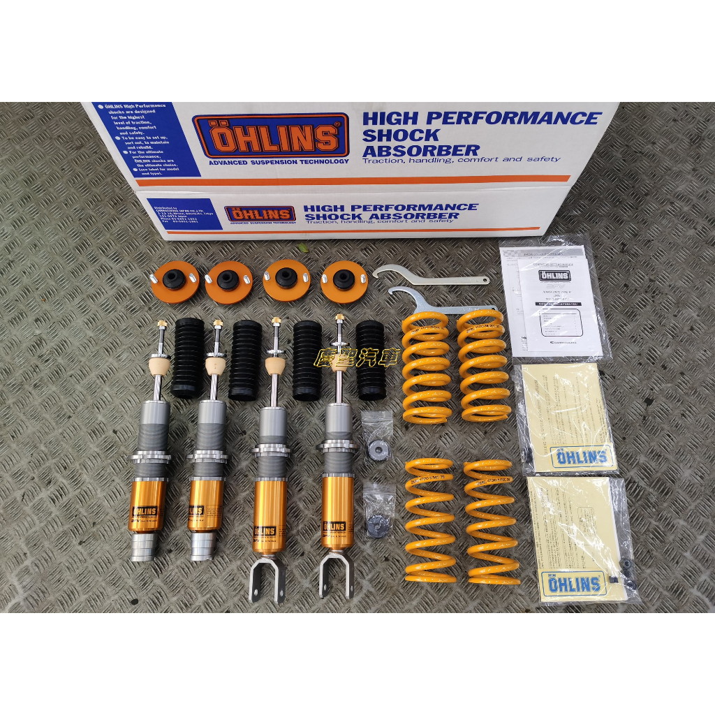 慶聖汽車 日本 OHLINS DFV避震器 喜美 6代 8代 HRV FK2 FD2 FIT DC2 S2000 | 蝦皮購物