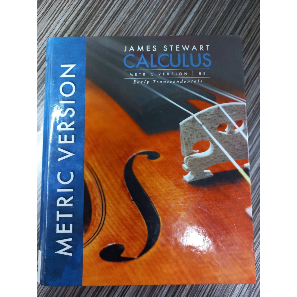 [二手] 微積分James Stewart Calculus METRIC VERSION 8E | 蝦皮購物