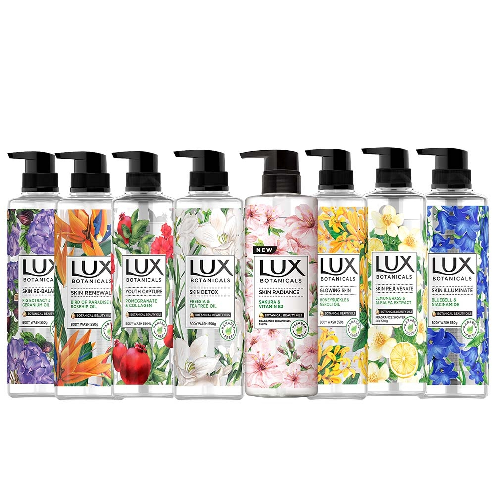 10%蝦幣/電子發票【LUX 麗仕】植萃精油香氛沐浴露 550g 仙人掌/櫻花/天竺葵與石榴/小蒼蘭/天堂鳥/無花果 | 蝦皮購物