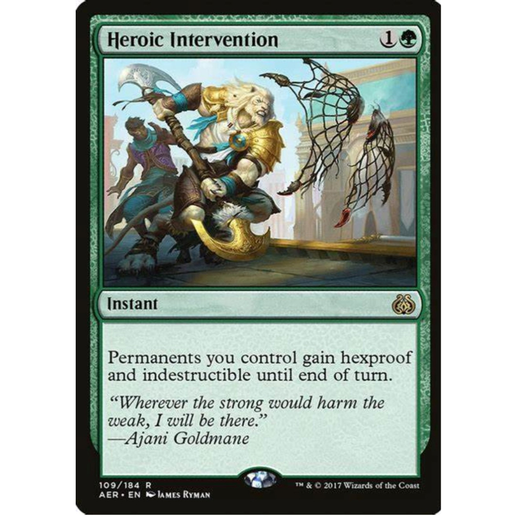 MTG Heroic Intervention - Aether Revolt (AER) | 蝦皮購物