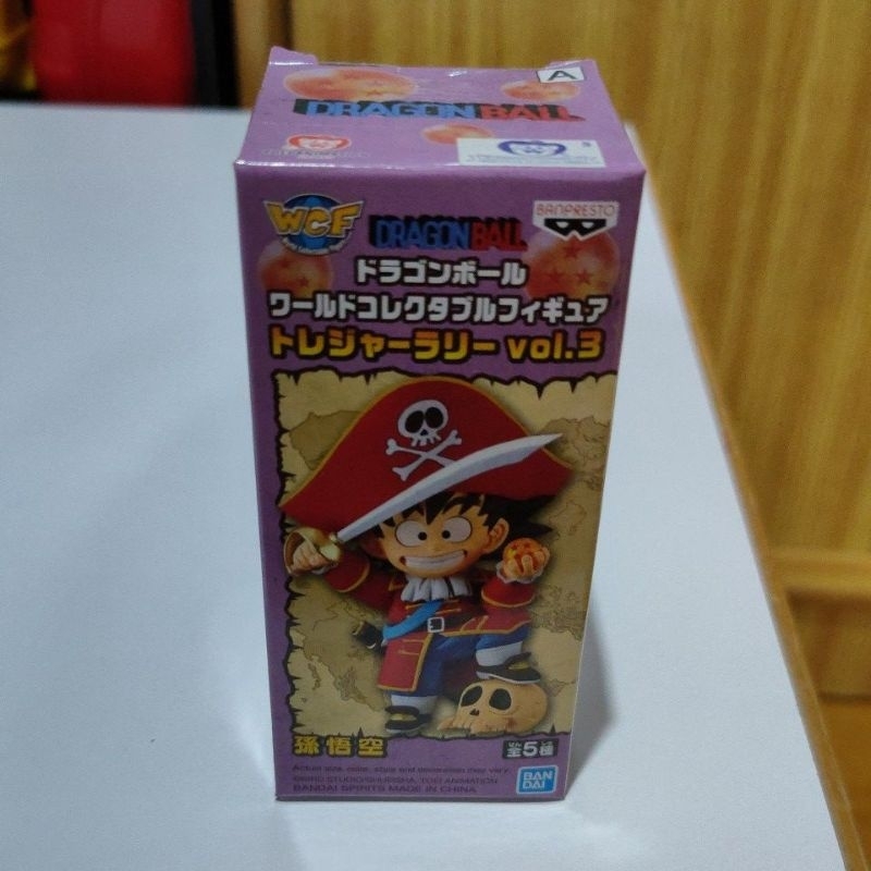 （全新代理僅拆檢）七龍珠 WCF 海盜小悟空 Treasure rally 龍珠寶藏 Vol.3 | 蝦皮購物