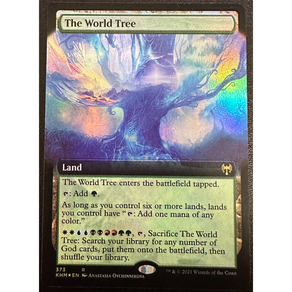 MTG The World Tree (Extended Art) 【Foil】- Kaldheim (KHM) | 蝦皮購物