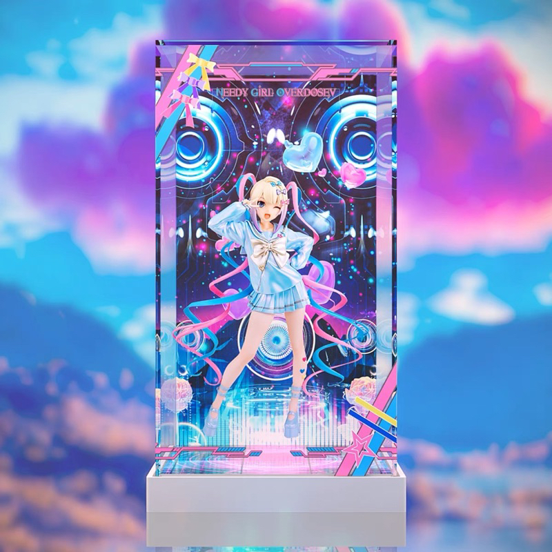 《Yao 挖寶趣》GSC POP UP PARADE 主播女孩重度依賴 超絕最可愛天使醬 PVC公仔 專用展示盒 | 蝦皮購物