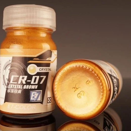 [从人] E7 COLOR CR系列 珍珠漆 模型漆 硝基漆 塗料 顏料 | 蝦皮購物
