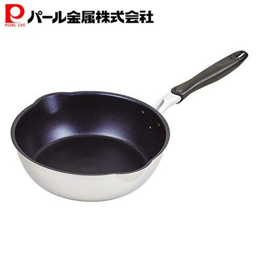 日本 珍珠金屬 Pearl Metal 超高級 鑽石塗層 深型不沾炒鍋(24cm/26cm/28cm) IH兼容 | 蝦皮購物