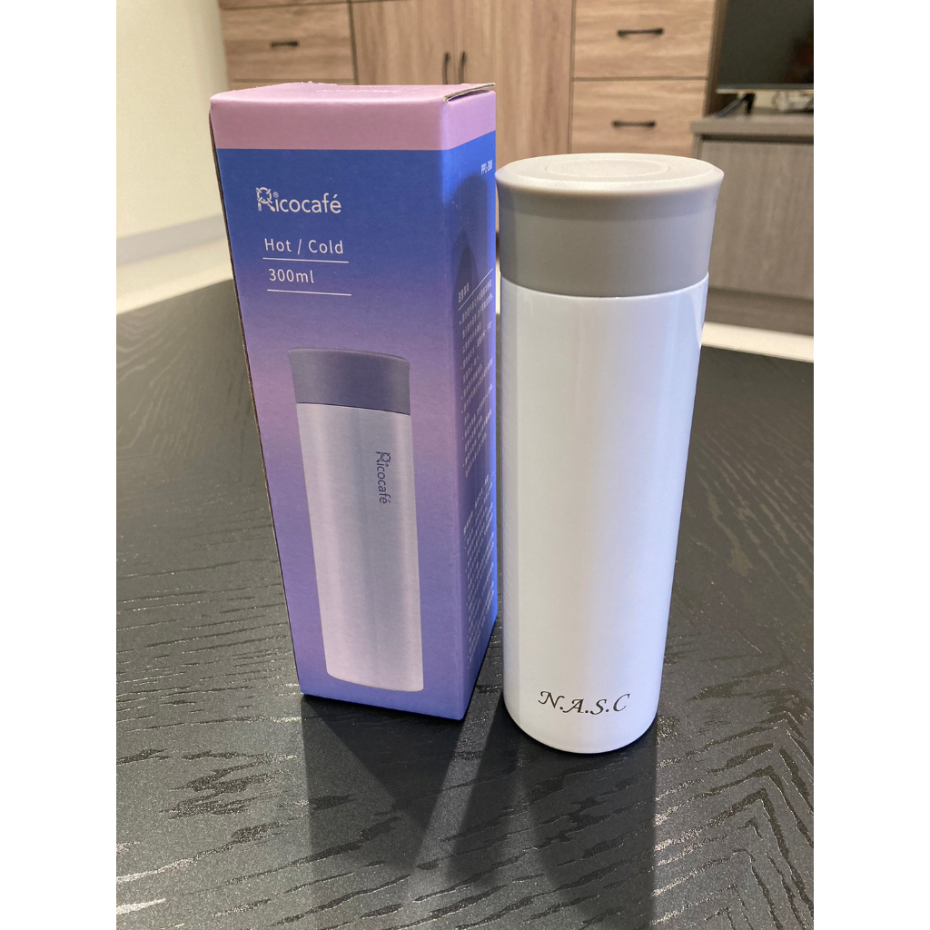 RICO瑞可 Ricocafe系列 真空輕巧杯 300ml 白色 全新 | 蝦皮購物