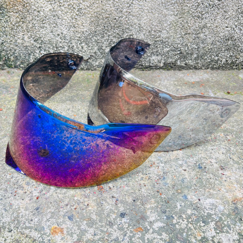 M2R 安全帽 F5 XR5 F7 原廠 專用 電鍍 鏡片 鏡座 | 蝦皮購物