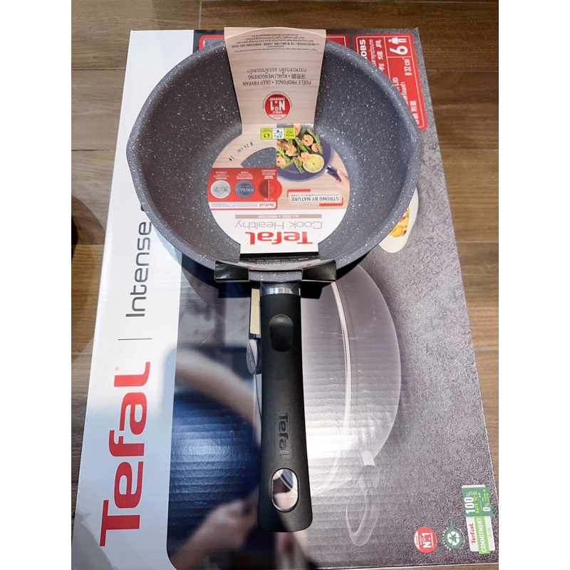 法國特福Tefal礦物元素IH系列24 cm ＆28cm不沾深平底鍋 | 蝦皮購物