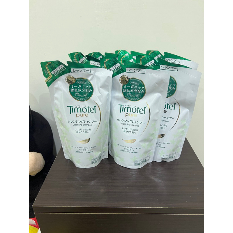 【Timotei 蒂沐蝶】日本植萃 洗髮精補充包 深層純淨385g | 蝦皮購物