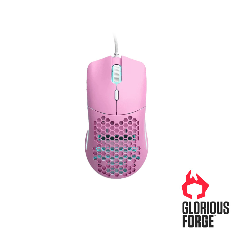 Glorious Forge Model O- 有線光學滑鼠 霧面粉 - 小手版 | 蝦皮購物