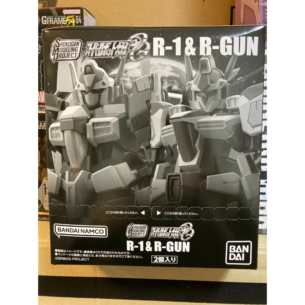 全新現貨 盒玩 食玩 SMP 組裝模型 機器人大戰OG R-1 R-GUN SRX小隊 變形 合體 | 蝦皮購物