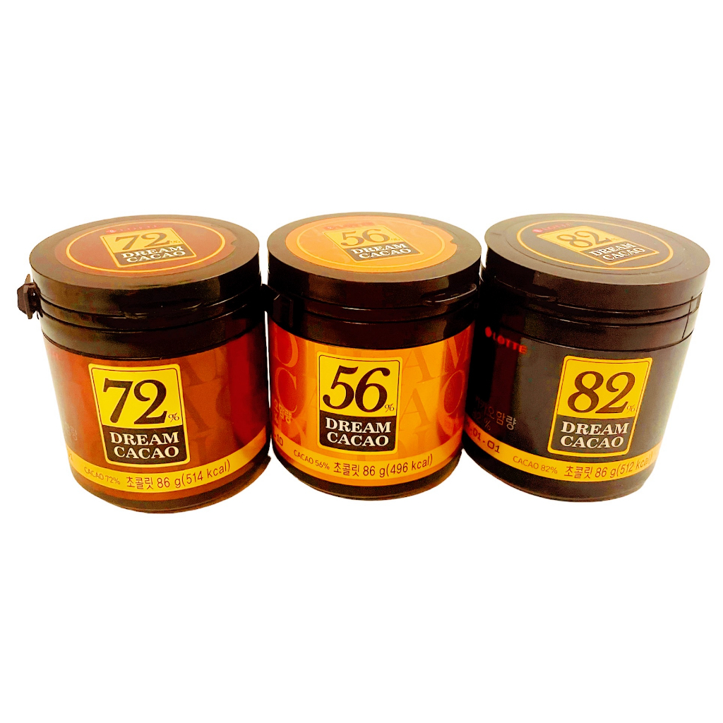 韓國樂天骰子巧克力82% 韓國樂天骰子巧克力72% 韓國樂天骰子巧克力56% 86g | 蝦皮購物