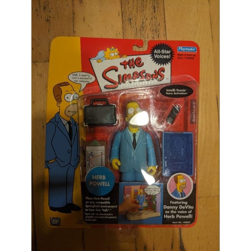 playmates the Simpsons 辛普森家庭 Herb Powell | 蝦皮購物