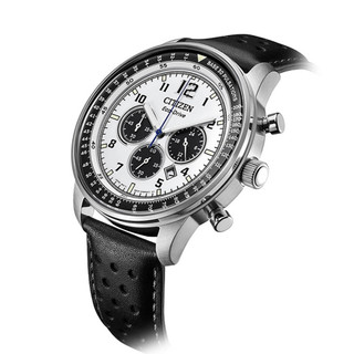 CITIZEN 星辰 亞洲限定款 熊貓 光動能計時手錶 CA4500-32A | 蝦皮購物