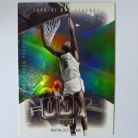 ~ Bill Russell ~NBA名人堂/比爾·羅素 2001年UDY.閃亮設計特殊卡 | 蝦皮購物