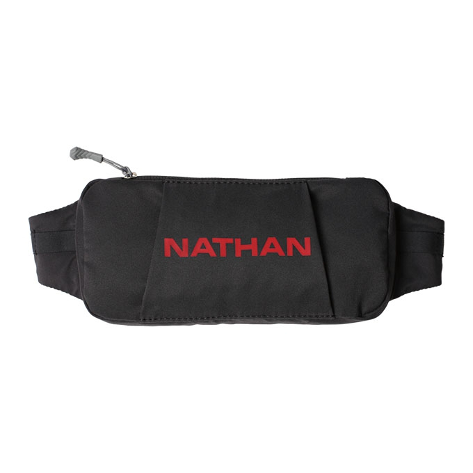 NATHAN Marathon Pak 2.0 馬拉松專用腰包(黑色).輕便透氣.可放置6吋手機.配戴號碼帶及補給品。 | 蝦皮購物