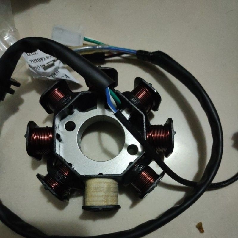 B0101-01發電機線圈內仁8極gy6康迪,大公牛與cg125 | 蝦皮購物