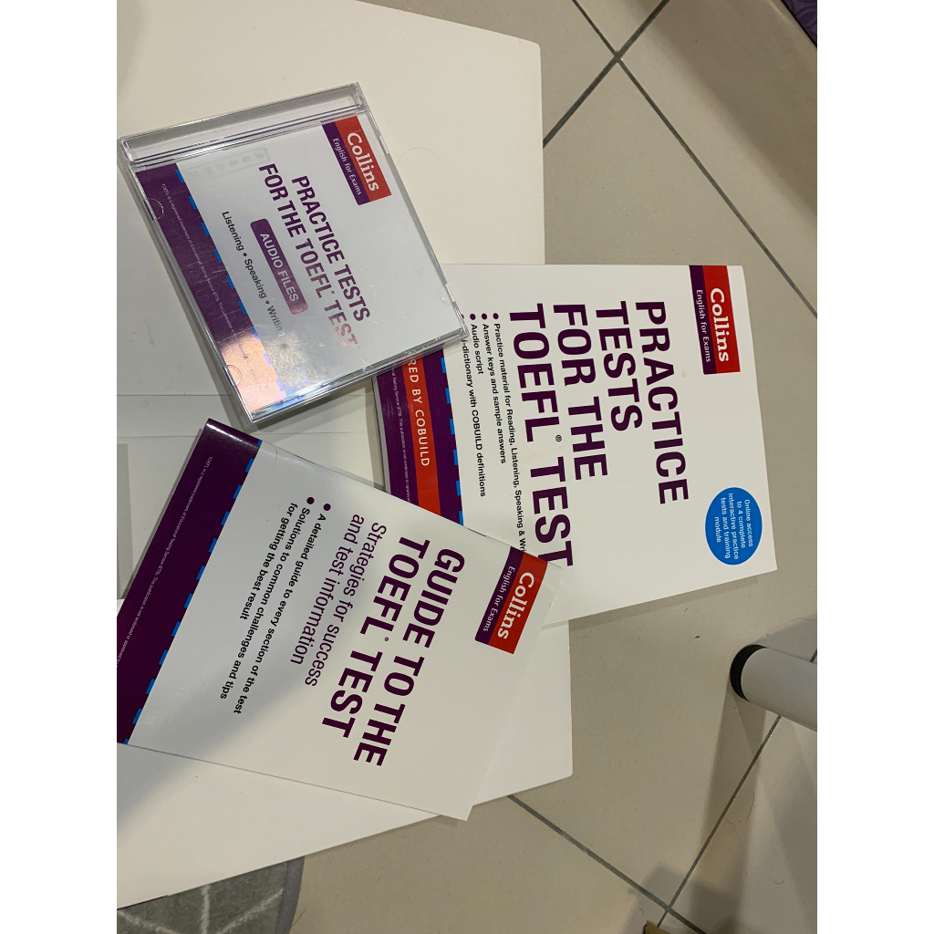Collins-Practice Test Pack for the TOEFL Test 二手書 | 蝦皮購物