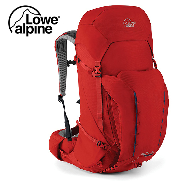 【Lowe Alpine 英國】Altus 42:47 輕量登山背包 男款 氧化鉛紅 #FMQ11｜登山健行後背包 | 蝦皮購物