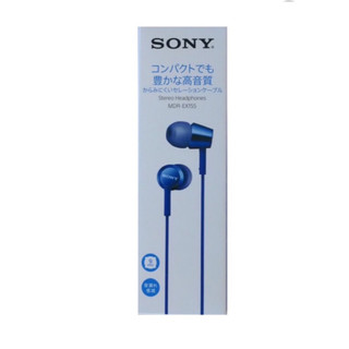 SONY 有線耳機 MDR-EX155 耳道式 高品質音質 重低音 | 蝦皮購物