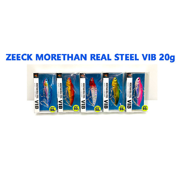 [NEMOSHOP] Zeeck MORETHAN REAL STEEL VIB 20g #路亞#vibration | 蝦皮購物