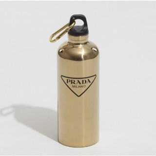 [ PS ] ️ 全新現貨 PRADA 限量款 不鏽鋼運動水壺 金銀二色 500ml 不銹鋼保溫水瓶 隨身瓶 | 蝦皮購物