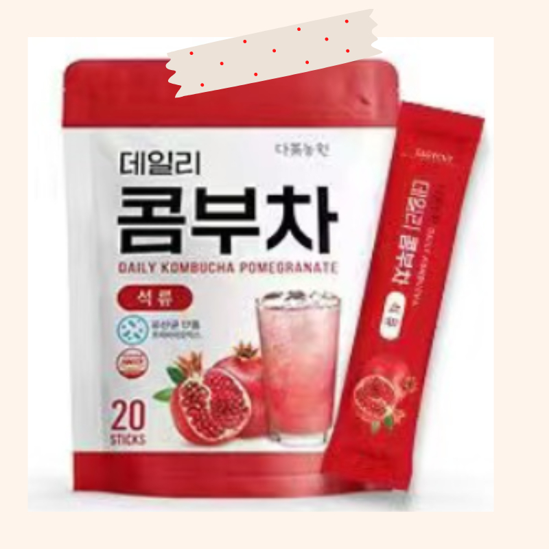 [弘大歐膩_]韓國 Danongwon 康普茶5g*20(袋裝) 新口味新效期 荔枝 石榴 蘋果 | 蝦皮購物