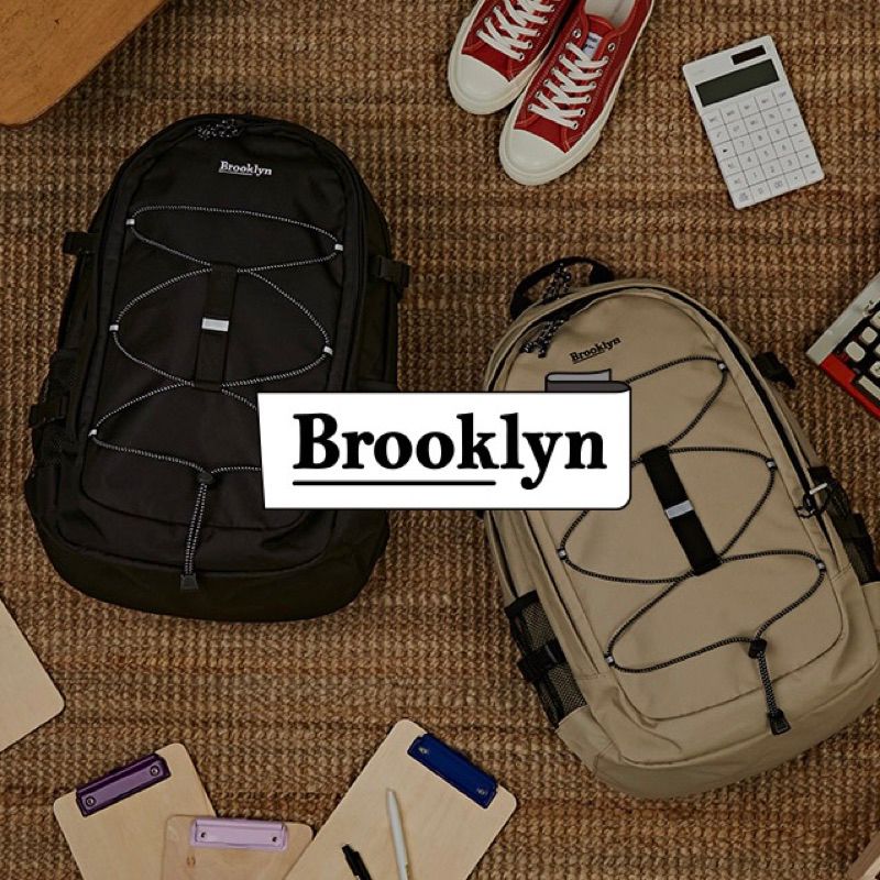 最後現貨 𝙠𝙞𝙠𝙚𝙚𝙚 🇰🇷 Shoopen Brooklyn Backpack 🎒 韓國後背包 韓國代購 後背包 | 蝦皮購物