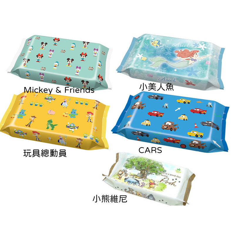 【JPGO】日本製 LEC 迪士尼 99%純水 濕紙巾 80枚~ | 蝦皮購物