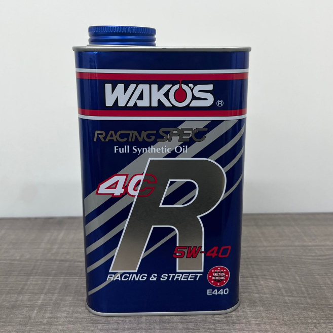 Wako's 4CR 5W40 E440 1公升包裝 競技級別引擎機油 | 蝦皮購物