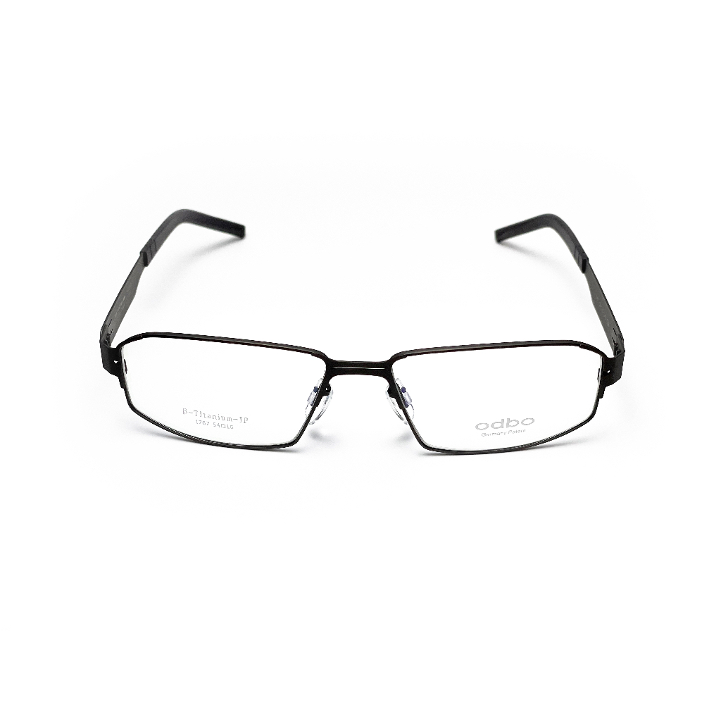 【全新特價】odbo 鈦金屬光學眼鏡鏡框 1767 C2B 消光鐵灰色 輕量化無螺絲設計 | 蝦皮購物