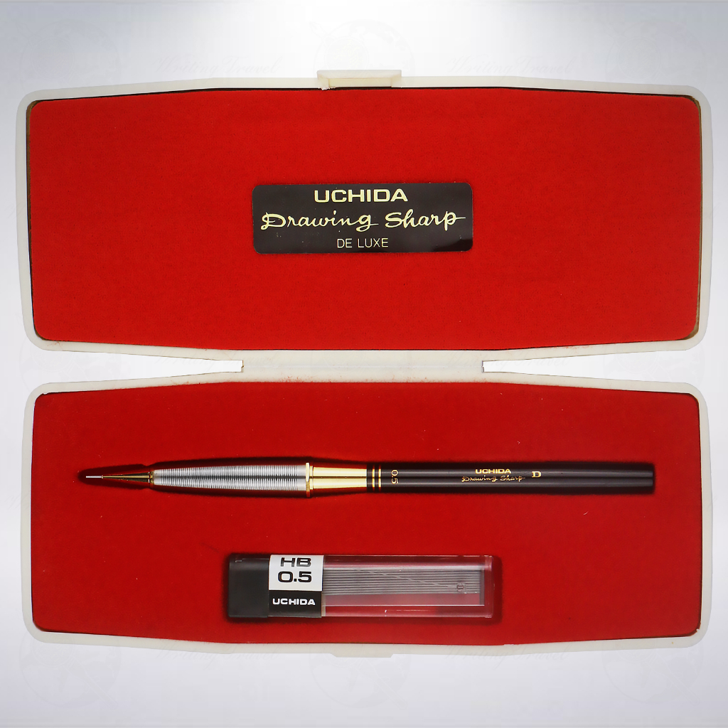 稀有! 日本 內田洋行 UCHIDA Drawing Sharp D 旋轉出芯式製圖自動鉛筆組 | 蝦皮購物