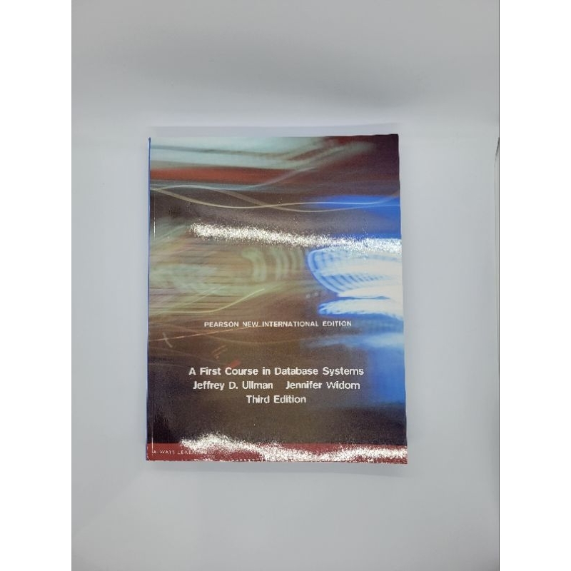 A First Course in Database Systems Third PEARSON 資工 資料庫系統 | 蝦皮購物