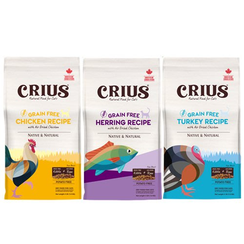CRIUS克瑞斯 天然無榖貓糧 4LB/12LB 白鮭魚/火雞肉/雞肉 天然風乾肉塊 貓糧『寵喵量販店』 | 蝦皮購物