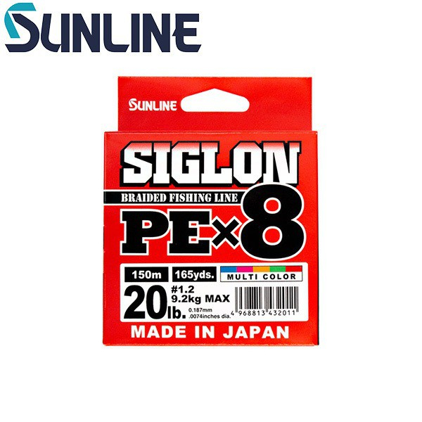 ★中聯釣具★ SUNLINE SIGLON X8 PE五彩線 150M 釣魚用品 | 線 PE線 | 蝦皮購物