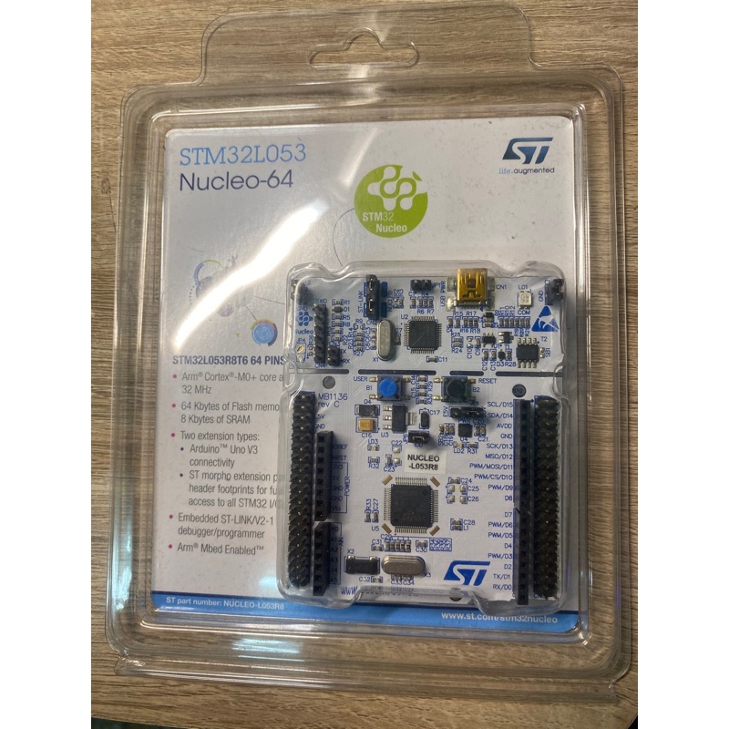 STM32L053 Nucleo-64 ARM白板 意法半導體 Arduino 相容 | 蝦皮購物