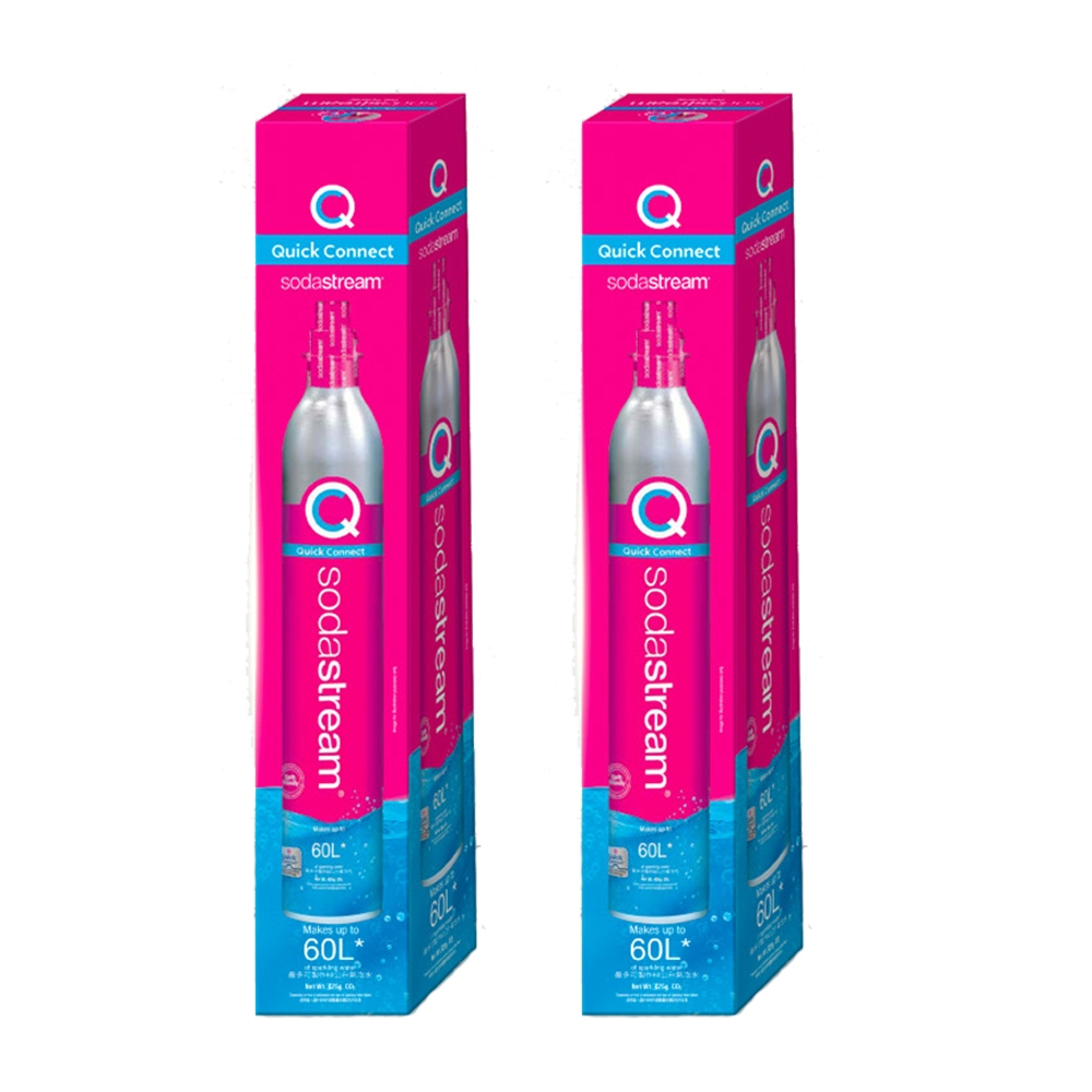 【Sodastream】二氧化碳 盒裝快扣鋼瓶 425g 【2入組】 | 蝦皮購物