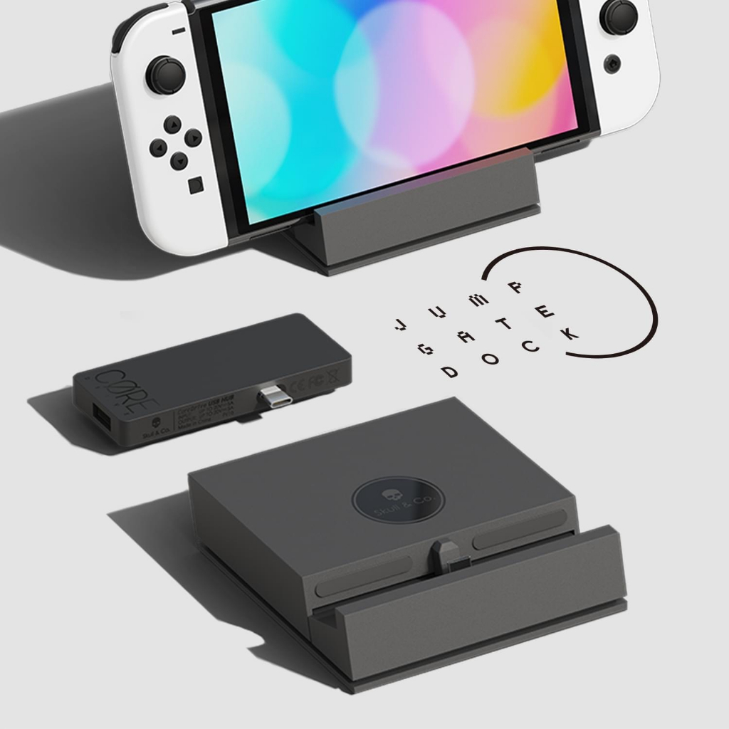 【現貨】Skull & Co. 任天堂 SWITCH 多功能便攜底座 適用SWITHC/OLED/智慧型裝置 | 蝦皮購物