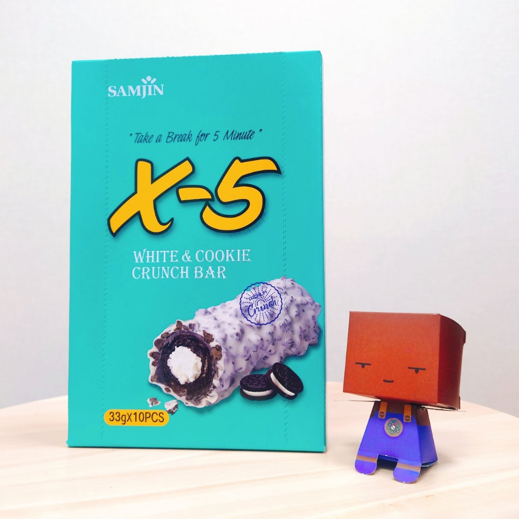 免運 現貨 快速出貨 韓國 SAMJIN X-5 巧克力棒 可可棒 牛奶巧克力 牛奶 可可 X5可可棒 巧克力餅乾 餅乾 | 蝦皮購物