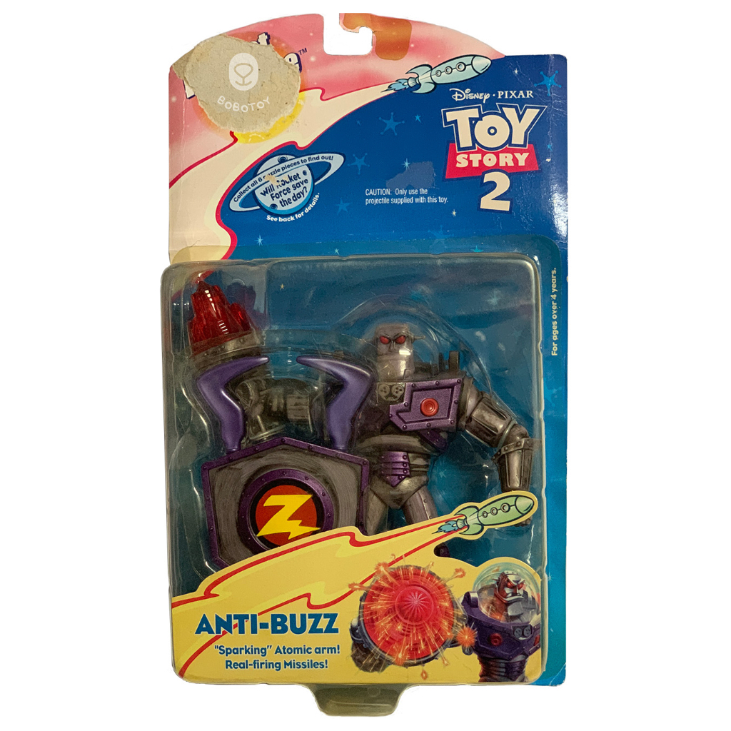 1999年★玩具總動員2 / Anti-buzz / Toy Story 2 ㊣ / 吊卡 / 絕版收藏老物 | 蝦皮購物