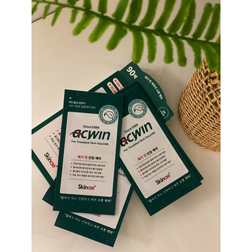 韓國 ACWIN 單片18貼 茶樹精油 護理貼 超薄隱形 大容量 茶樹 | 蝦皮購物