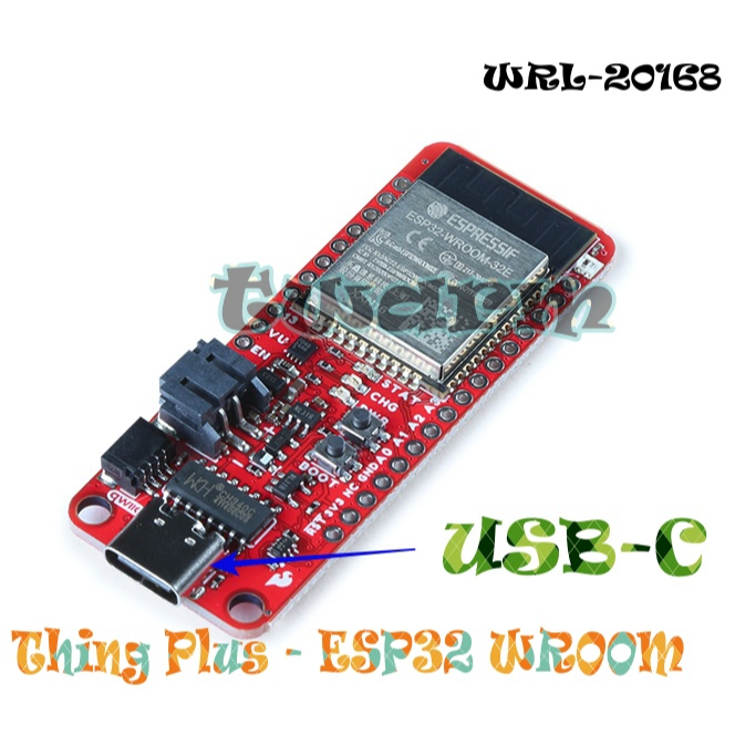 SparkFun原廠 Thing Plus 模組- ESP32 WROOM 晶片（USB-C接口）WRL-20168 | 蝦皮購物