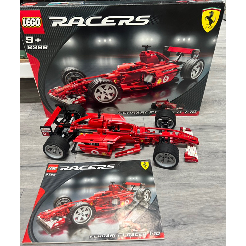 《蘇大樂高賣場》LEGO 8386 法拉利F1 1:10 (二手) | 蝦皮購物