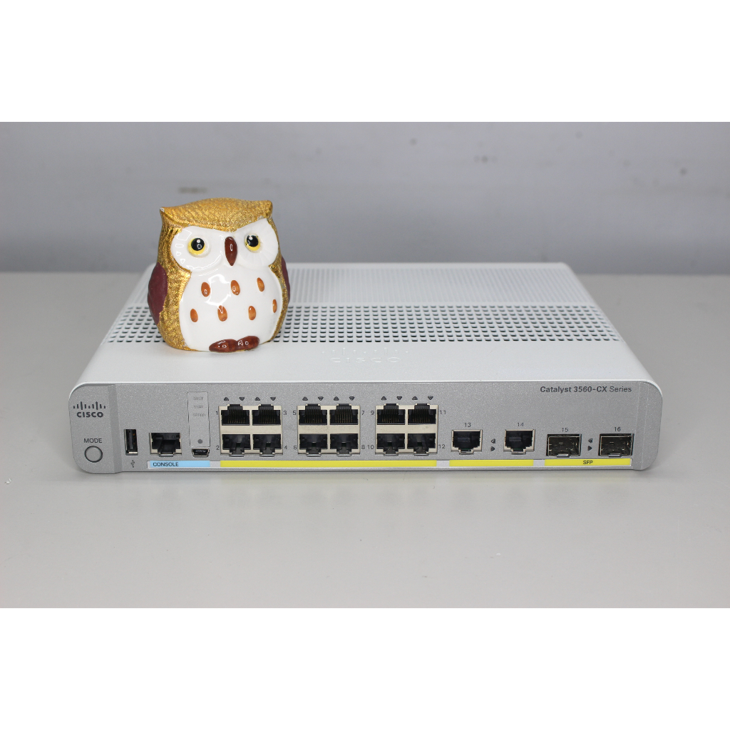 Cisco Catalyst WS-C3560CX-12TC-S 12 ports X 10/100/1000 | 蝦皮購物