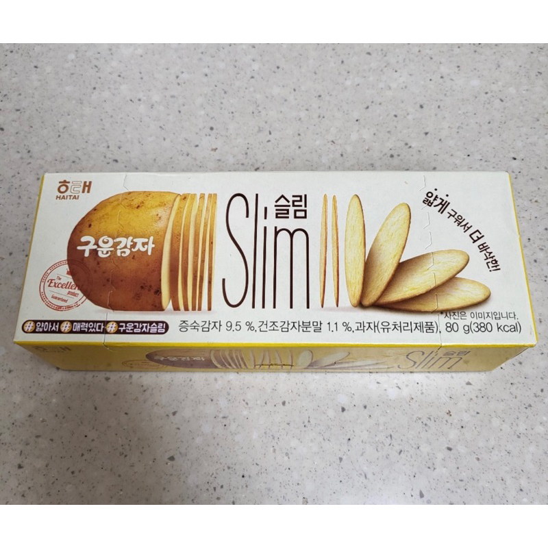 韓國/ 海太HAITAI 馬鈴薯薄餅 脆片/80g/240g | 蝦皮購物