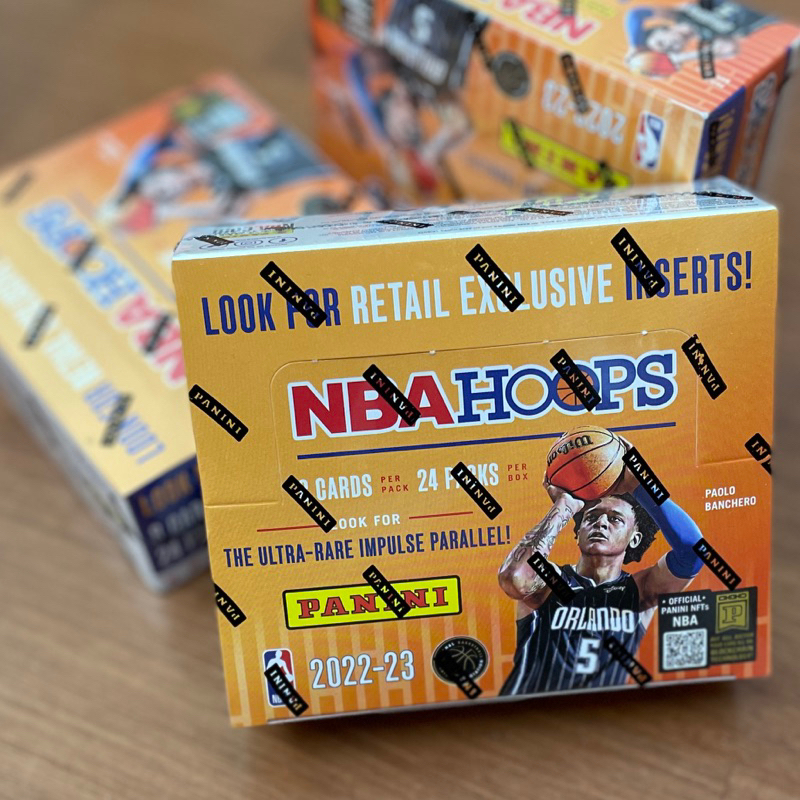 全新現貨 2022-23 Panini NBA Hoops Retail Box 抽 紅/藍 Explosion 特卡 | 蝦皮購物