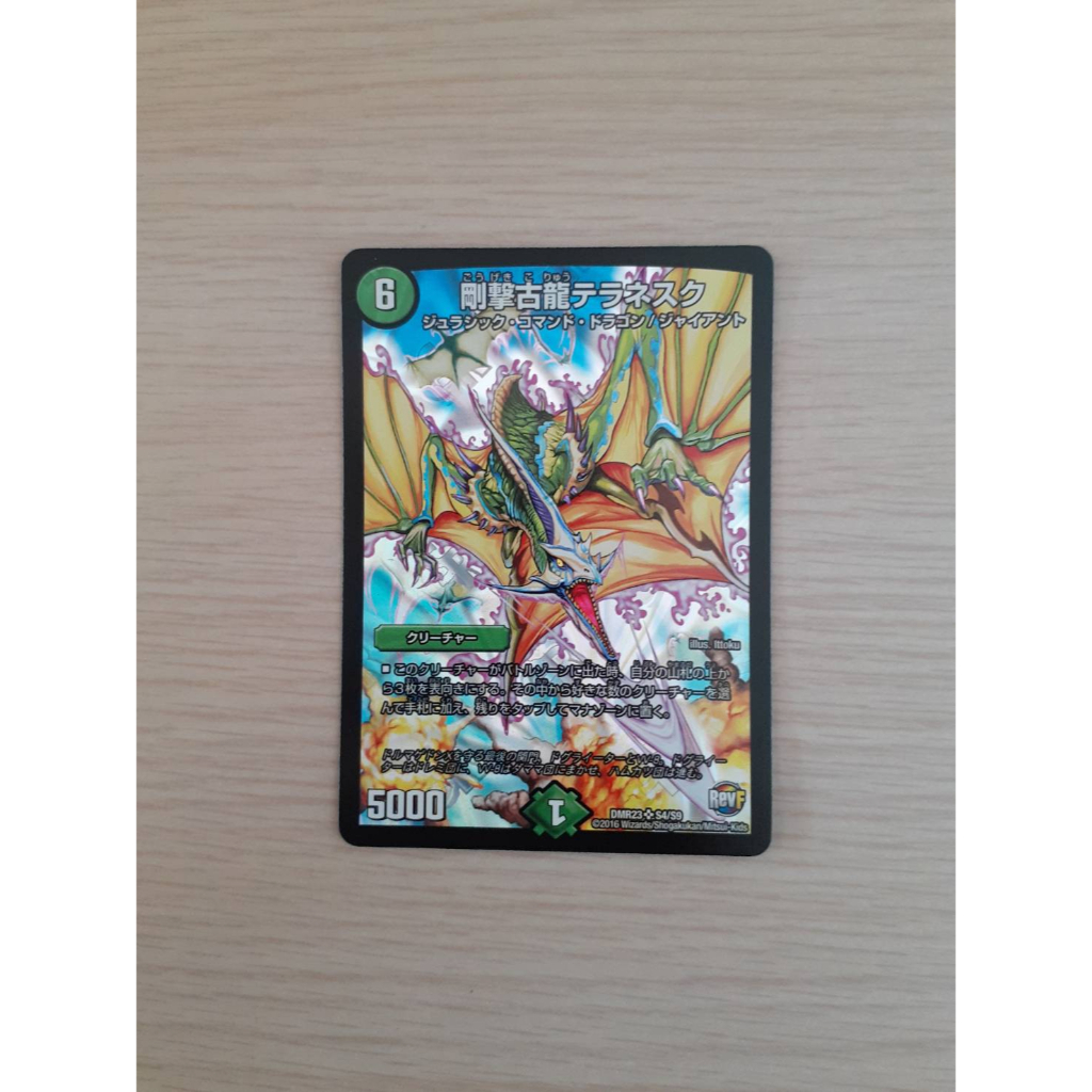 日版 決鬥大師 Duel Masters DMR23 S4/S9 剛擊古龍 閃卡 亮面 | 蝦皮購物